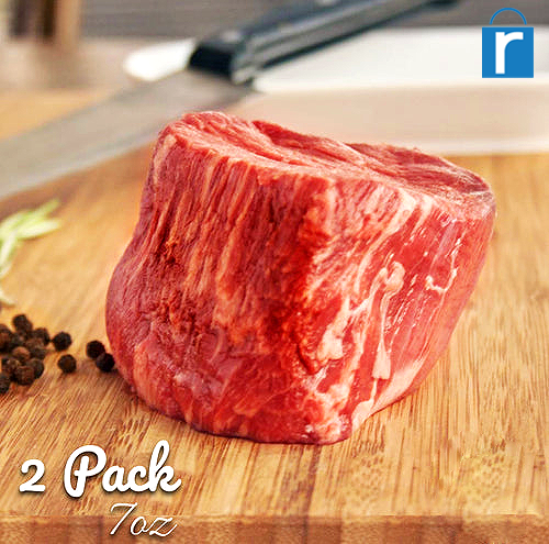 Halal Fillet Steak (7 oz) - 2 Pack – RASTOO