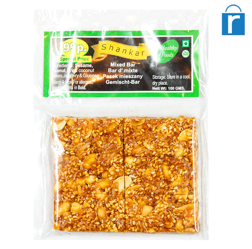 Shankar Mixed Bar (PEANUT,SESAME,COCONUT) – RASTOO
