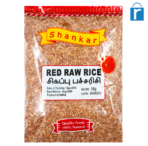 Shankar Red Raw Rice – RASTOO
